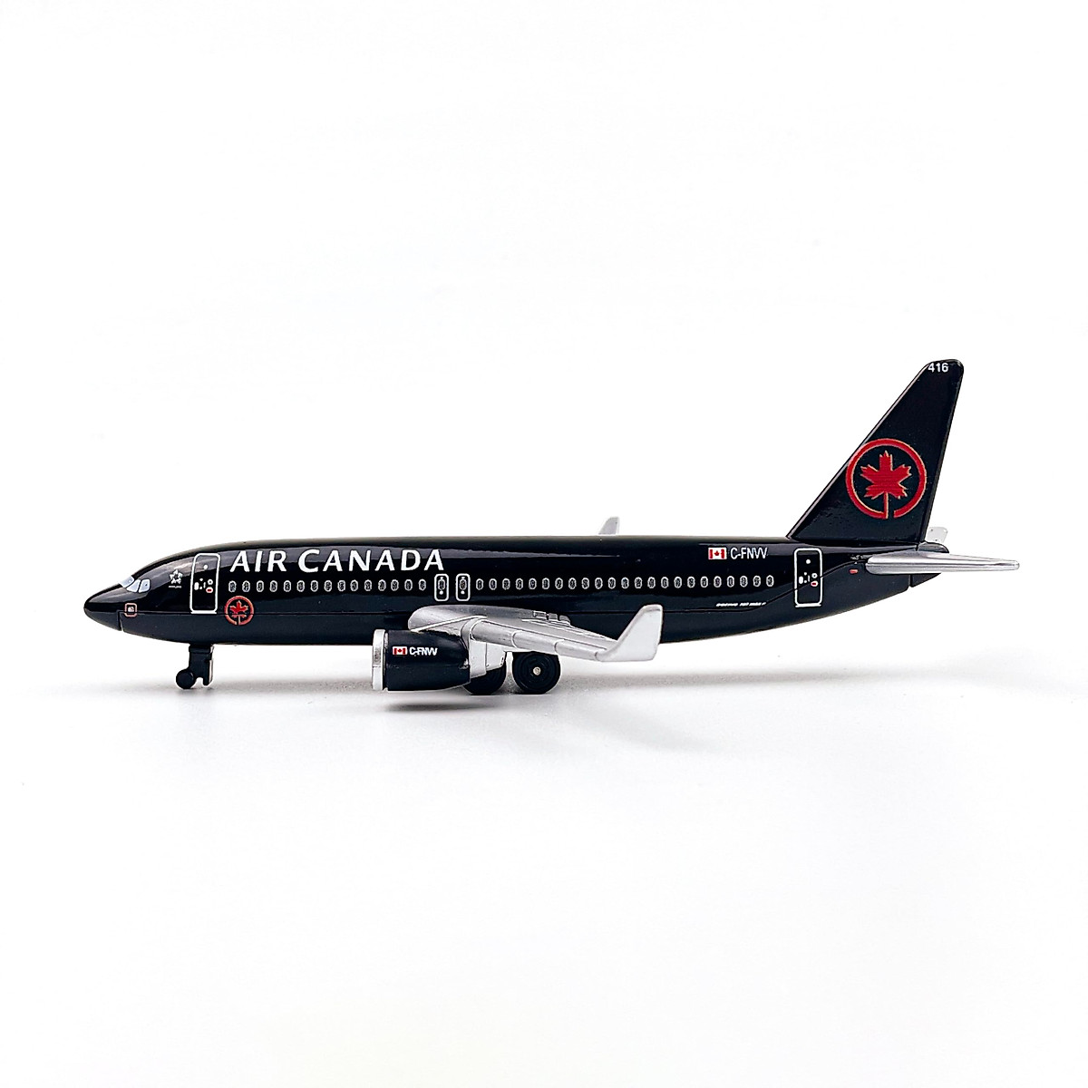 WngAur Canada Airplane Model, Die-cast Metal Planes Aircraft Suitable for Collection and Christmas, Birthday Gifts