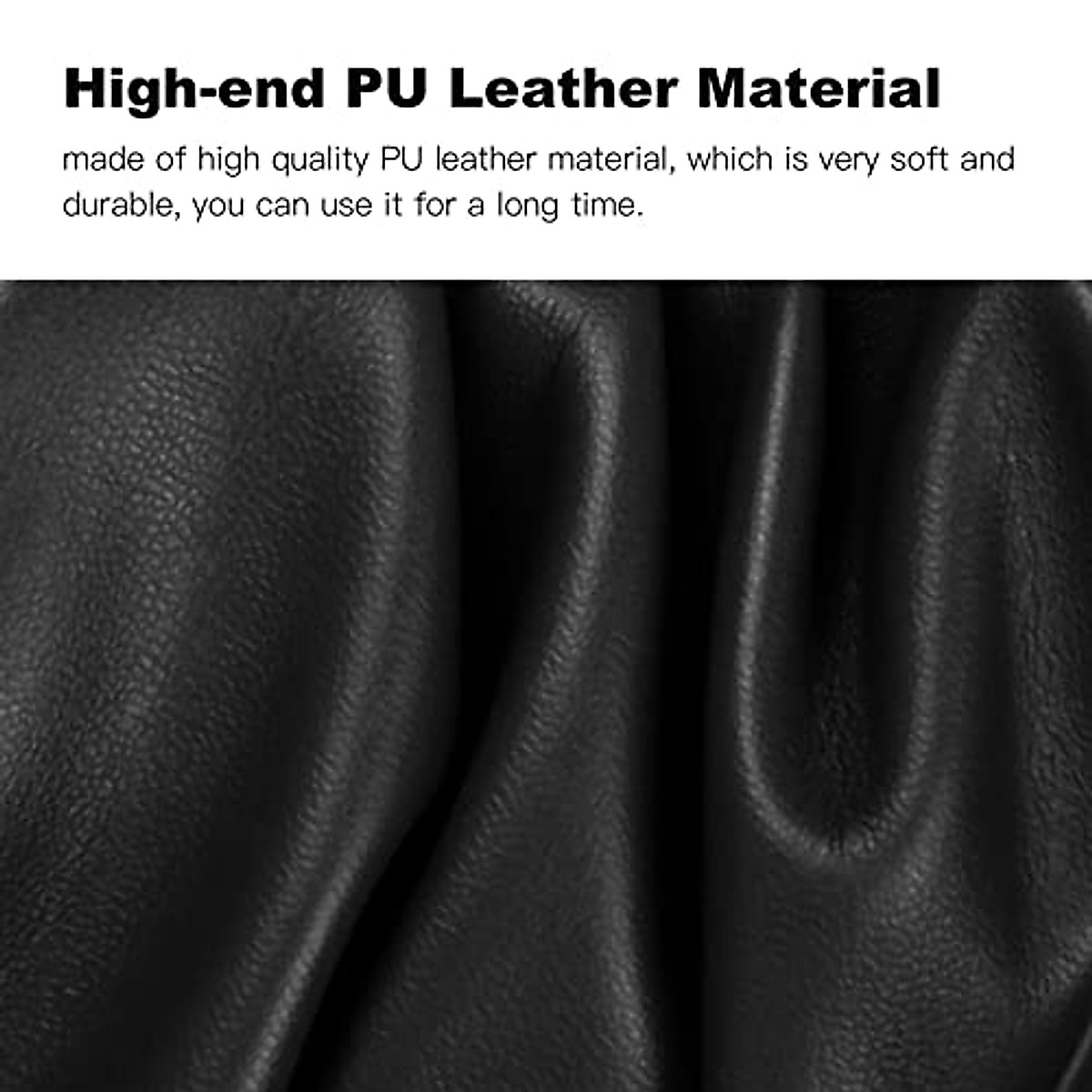 Classic Shoulder Bags for Women Cute Hobo Tote Mini Leather Handbag Clutch Purse Lightweight (Black)