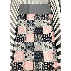 Baby Chevron, Baby Bedding, Woodland, Buck, Deer, Crib Bedding, Nursery Room, Babylooms