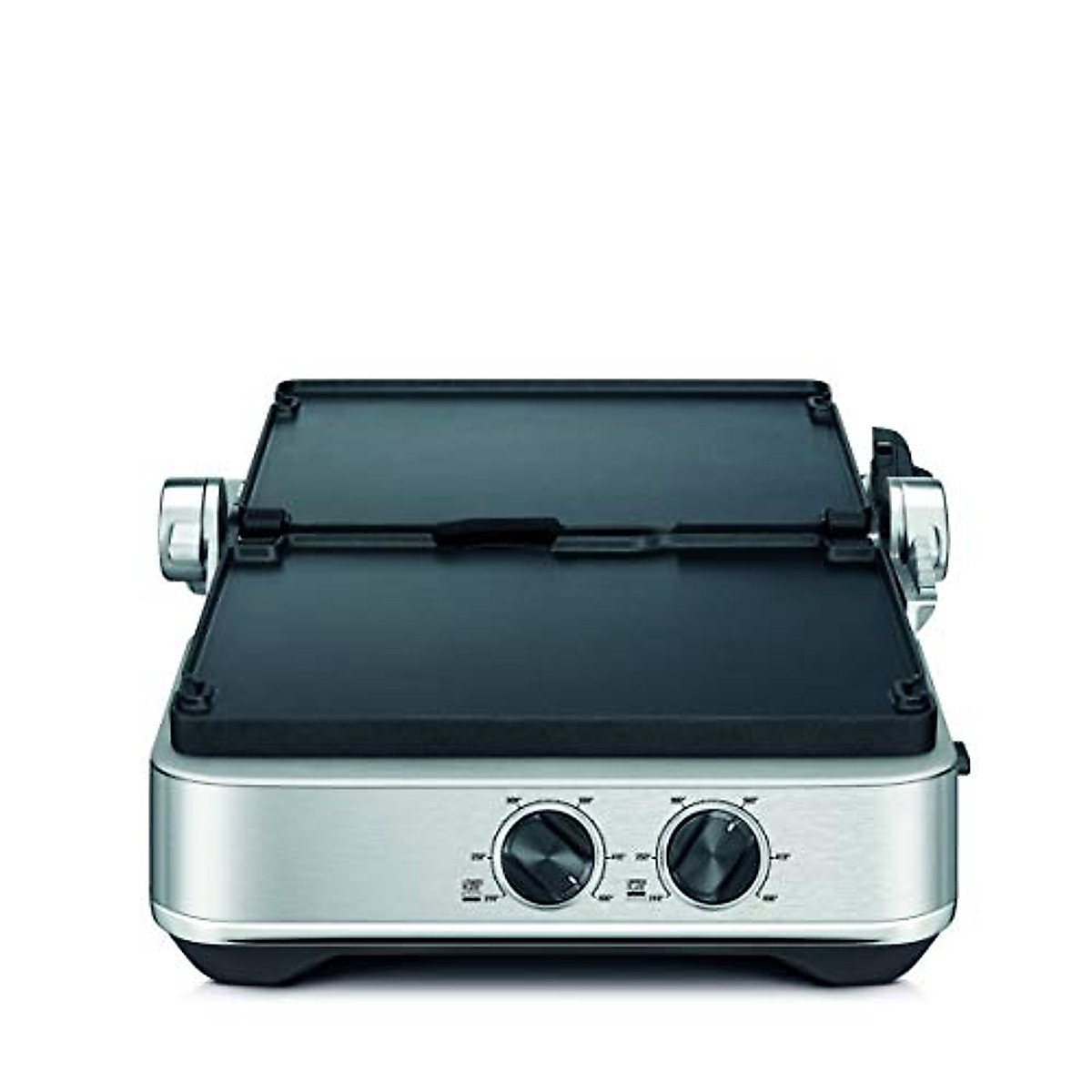 Breville BGR700BSS the Sear and Press countertop electric grill, Medium, Brushed Stainless Steel