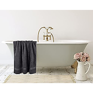 Utopia Towels – Bundle of Jumbo Bath Sheets & Hand Towels (8 Pack) - Ring Spun Cotton, Ultra Soft and Highly Absorbent - Hotel & Spa Quality Towels (Grey)