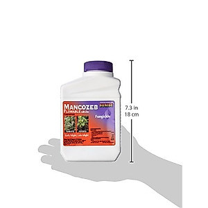 Bonide Mancozeb Flowable with Zinc Fungicide, 16 oz Concentrate, Broad Spectrum Disease Control & Prevention for Plants