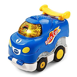 VTech Go! Go! Smart Wheels Press and Race Race Car , Blue