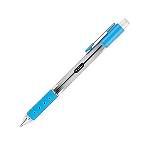 TUL GL Series Retractable Gel Pens, Fine Point, 0.5 mm, Silver Barrel, Assorted Ink, Pack Of 4