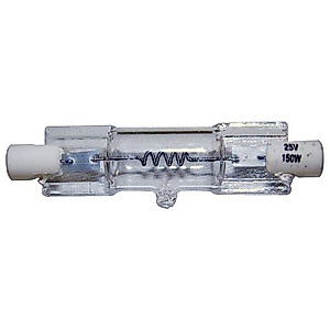 HQRP Bulb 150W 25V Dental Halogen Lamp for Pelton & Crane 006681 3321879 017133 98-0775 150T4Q/CL25V JPD25V-150WG1 fits LF+ LF-3 LF-2 LF1 LF 2470 Light Fantastic 1 I 2 II 3 III 6520000000158