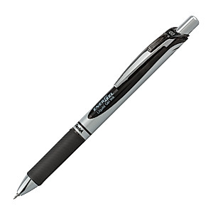 Pentel EnerGel RTX Retractable Liquid Gel Pen, (0.3mm) Needle Tip, Extra Fine Line, Black Ink, 3-Pk (BLN73BP3A)