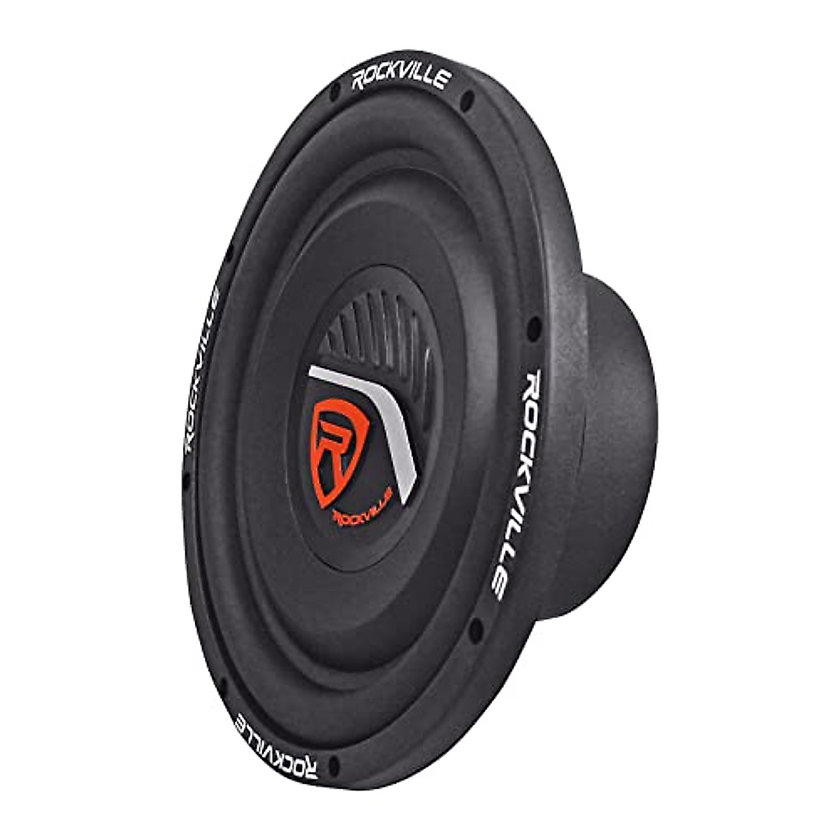 Rockville W12T4S4 12" Shallow Mount 1400w Peak Car Subwoofer 4-Ohm Sub 350w RMS CEA Rated