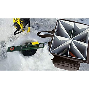 Lakewood Fishing Black Ice Pak Locker Tackle Box Adjustable Shoulder Straps