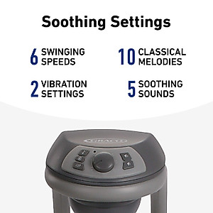 Graco DuetConnect LX Swing and Bouncer, Manor