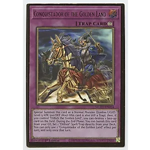 Conquistador of The Golden Land - MGED-EN054 - Premium Gold Rare - 1st Edition