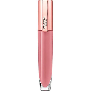 L'Oreal Paris Glow Paradise Hydrating Lip Balm-in-Gloss with Pomegranate Extract & Hyaluronic Acid, Blissful Blush, 0.23 fl oz