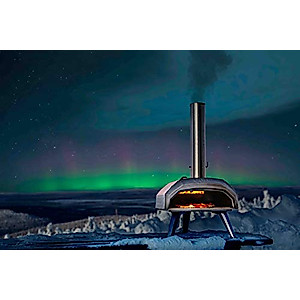 Ooni Karu 12 Multi-Fuel Outdoor Pizza Oven + Ooni 12" Perforated Pizza Peel + Ooni Karu 12 Carry Cover Bundle - Ideal for Any Outdoor Kitchen