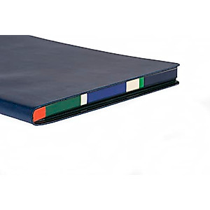 Collins Edge Mira 2024 A5 Diary - Week to View Planner - Colourful Lifestyle Planner and Organiser for Office, Work, Personal and Home - Weekly - EDMR153.55-24 (Navy)