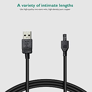 Lnauy Charger for PetSafe Receiver - 4 Ft USB Charging Cable Replacement Cord for Multiple Wireless and In-Ground Fences Power Supply Adapter