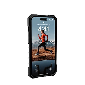 URBAN ARMOR GEAR UAG Designed for iPhone 14 Pro Case Translucent Clear Ice 6.1" Plasma Lightweight Slim Shockproof Transparent Protective Cover Compatible with Wireless Charging
