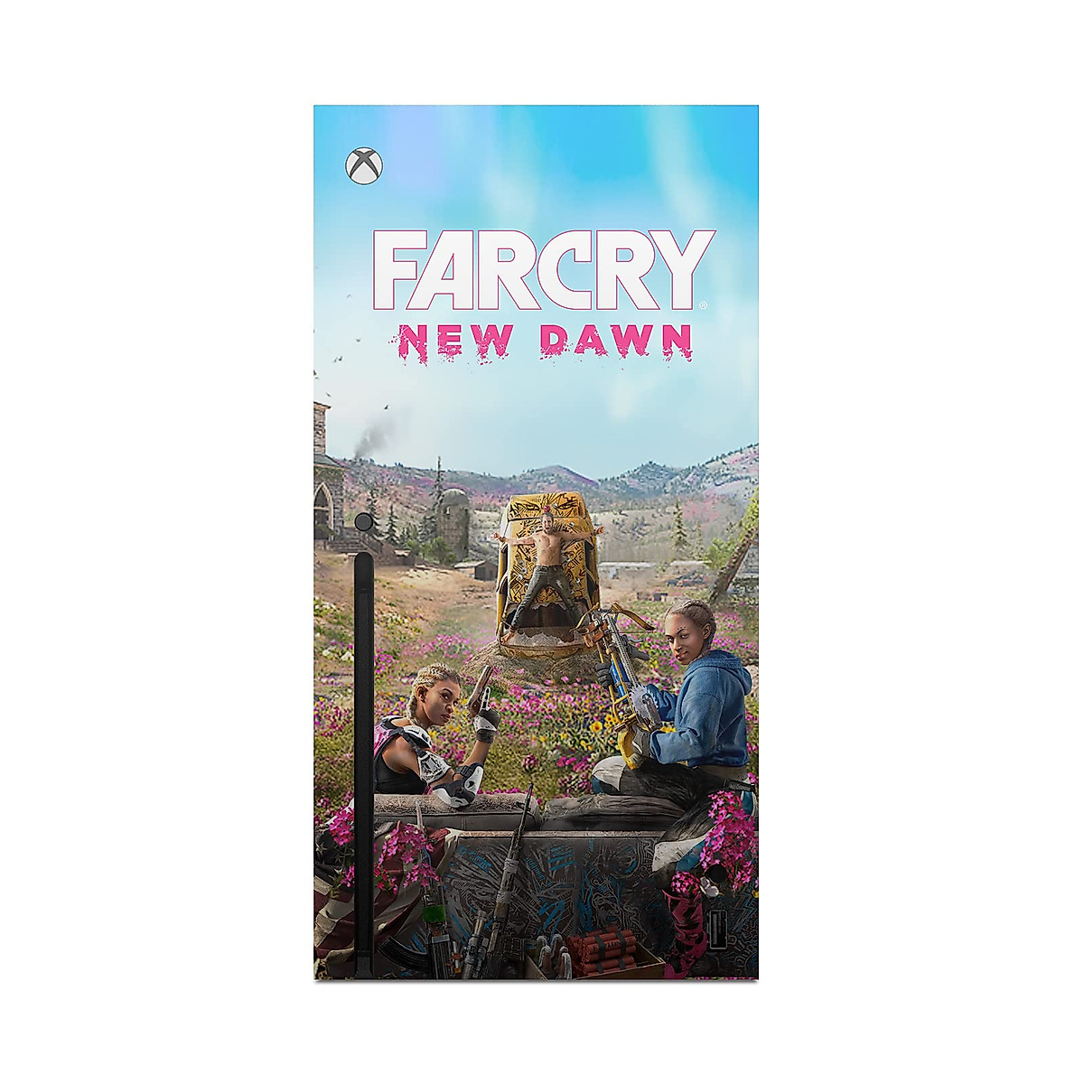 Head Case Designs Officially Licensed Far Cry Twins Couch New Dawn Key Art Vinyl Sticker Gaming Skin Decal Cover Compatible With Xbox Series X Console