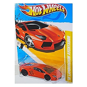 Hot Wheels 2012 New Models '12 Lamborghini Aventador Orange #12/247
