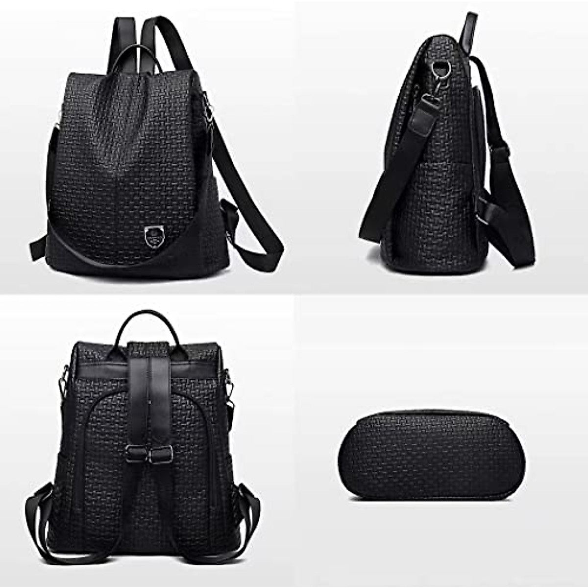 go-done Small vegan leather Women Backpack Purse leather Anti-theft Fashion Travel Shoulder Bag,Ladies Single Shoulder Bag,Mini Backpack