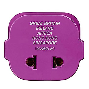 INFINITIPRO by Conair Travel Voltage Converter with Adapter Plugs for Hair Styling Tools & Appliances by Travel Smart