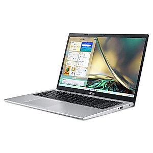Acer Aspire 5 A515-56-347N Slim Laptop - 15.6" Full HD IPS Display - 11th Gen Intel i3-1115G4 Dual Core Processor - 8GB DDR4 - 128GB NVMe SSD - WiFi 6 - Amazon Alexa - Windows 11 Home in S Mode,Silver