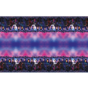 Unique Disney Descendants 3 Rectangular Plastic Table Cover - 54" x 84" (1 Pc) - Multicolor & Easy-to-Clean Tablecover, Perfect for Themed Celebrations