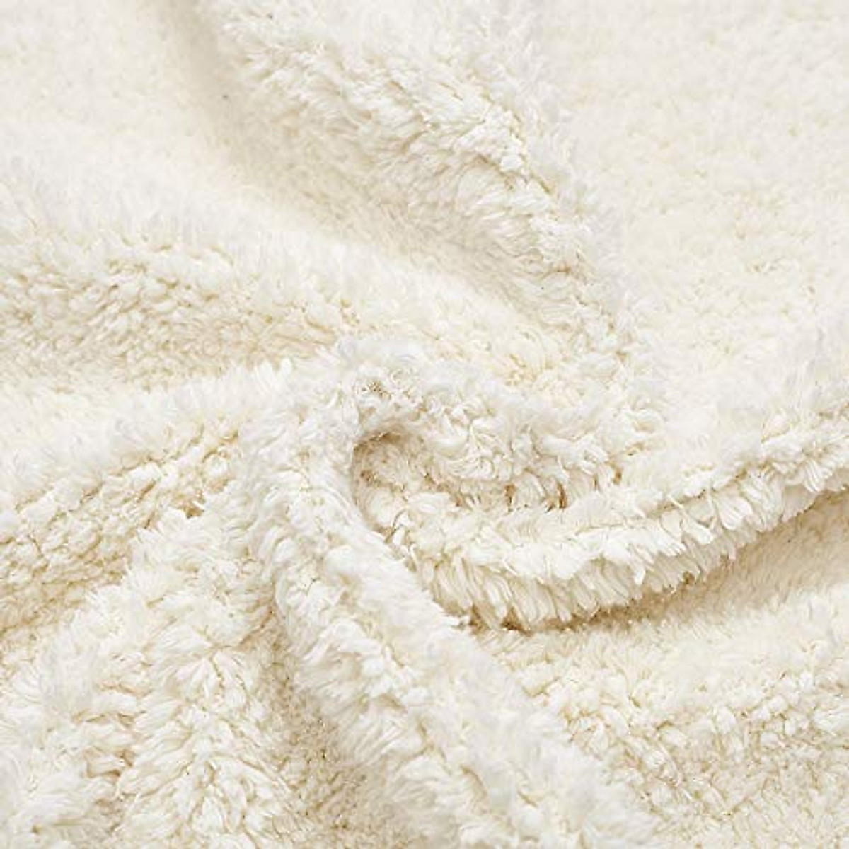 Habudda Pure Cotton Nursery Rug, Playroom Rugs for Baby Play Game Area, ABC Alphabet Classroom Learning Mat, Soft Non-Slip Bedroom Decor Carpet for Baby Boy and Girl, 47" Round