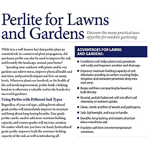 Norcal Perlite Horticultural Organic Certified Premium Screened Coarse – Garden Indoor Outdoor Plants – Soil Additive Better Aeration and Drainage - 4 Cubic Feet (103 Quarts) 1 Bag