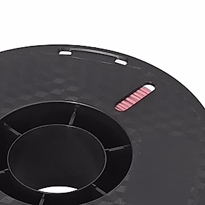 PLA Filament, 1kg 3D Printer Consumable Bubble Free Smokeless for Printing(Pink)