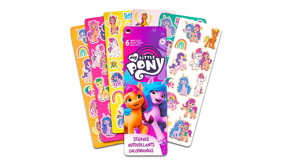 My Little Pony Stickers Party Favors 16 Sheets - MLP Favorites Include ...