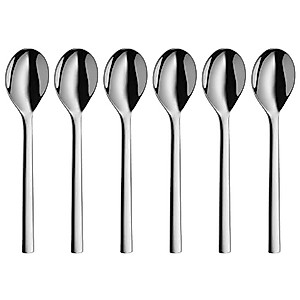 WMF 1291376040 Fruit Knife and Fork Set of 13 for 6 People Nuova Cromargan Stainless Steel Polished Silver 25.3 x 12.5 x 3 cm