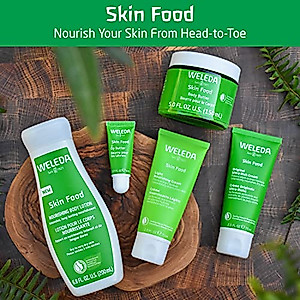 Weleda Skin Food Body Butter 5 Fluid Ounce, Sustainable Glass Jar, Plant Rich Hydrating Moisturizer with Shea and Cocoa Butter, Sweet Almond Oil and Pansy