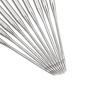 50 Pcs Embroidery Sewing Machine Needles Size 75/11 130/705H HAx1 Sewing Needles for Brother Sewing Machine (5 Pack of 10 Needles)