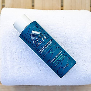 Oars + Alps Mens Moisturizing Body and Face Wash, Skin Care Infused with Vitamin E and Antioxidants, Sulfate Free, Alpine Tea Tree, 1 Pack