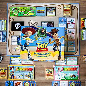 Disney Pixar Toy Story Cooperative Deck-Building Game | Family Board Game Featuring Characters and Artwork from Toy Story Movies and Short Films | Officially Licensed Disney Pixar Merchandise