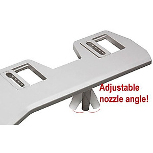 FreshBidet Non-electric Adjustable Angle Bidet Toilet Attachment (Warm Water Bidet)