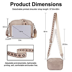 CLUCI Crossbody Bags for Women Trendy, Vegan Leather Shoulder Handbags，Purses for Women with Adjustable Wide Strap