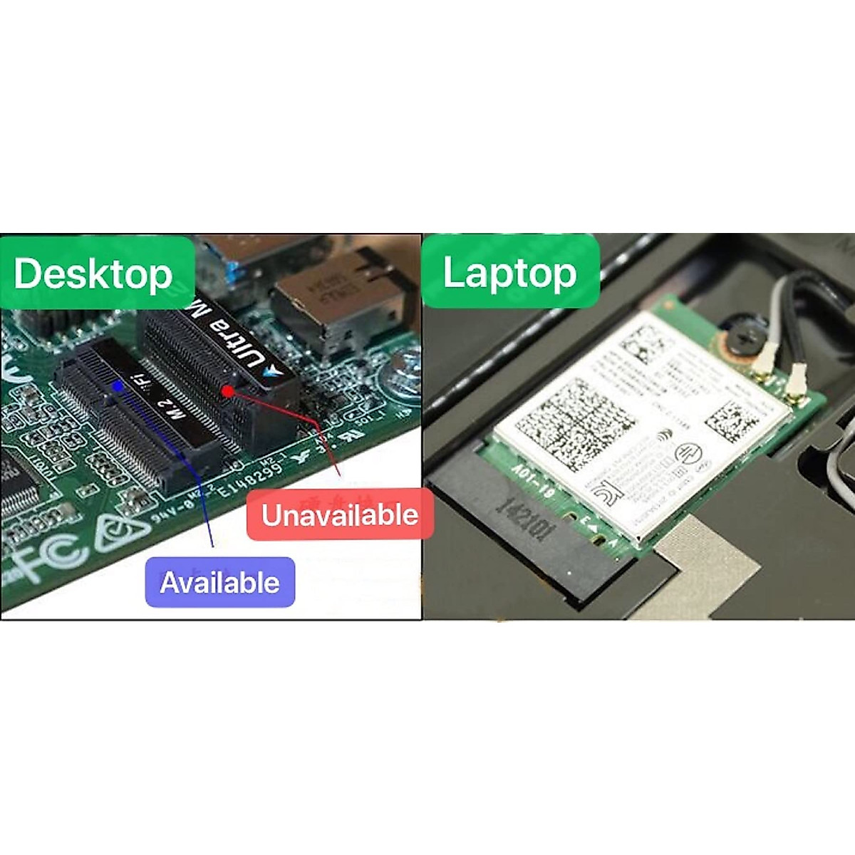 AX210NGW WiFi 6E Card M.2 5400Mbps Tri-Band Wireless Module for Laptop,11AX WiFi Adapter with Bluetooth 5.3,MU-MIMO, Ultra-Low Latency, NGFF, Supports Windows 11/10 (64bit)