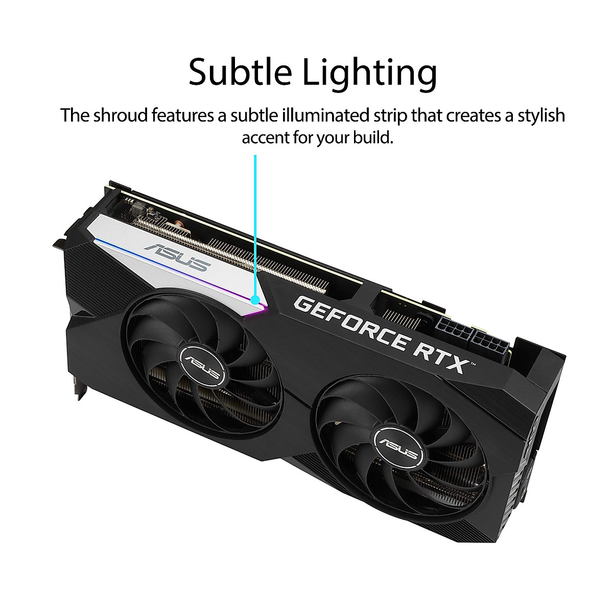 Asus Dual NVIDIA GeForce RTX 3070 V2 OC Edition Gaming Graphics Card (PCIe 4.0, 8GB GDDR6 Memory, LHR, HDMI 2.1, DisplayPort 1.4a, Axial-tech Fan Design, Dual BIOS, Protective Backplate)