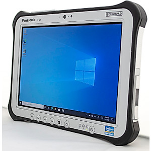 Panasonic Toughpad FZ-G1 MK1, Intel i5-3437U 1.9GHz, 10.1 WUXGA Multi TouchDigitizer, 8GB, 128GB SSD, LAN Port, 4G AT&T, Camera, WiFi, Bluetooth, Windows 10 Pro (Renewed)