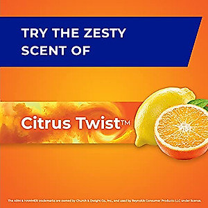 Hefty Ultra Strong Tall Kitchen Trash Bags, Citrus Twist Scent, 13 Gallon, 110 Count