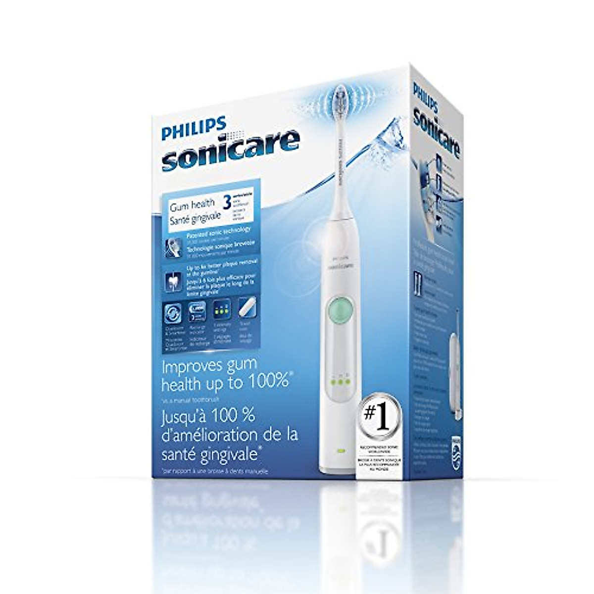 Philips Sonicare 3 Series Gum Health Sonic Electric Toothbrush, Hx6631/24, 1 Pound