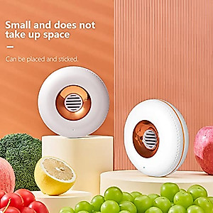 Mini USB Fridge Deodorizer Ozone Odor Eliminator Portable Rechargeable Ozone Generator Refrigerator Electronic Fresh Keeper Air Purifier For Fridge Freezer for Car Shoes Closet Kitchen