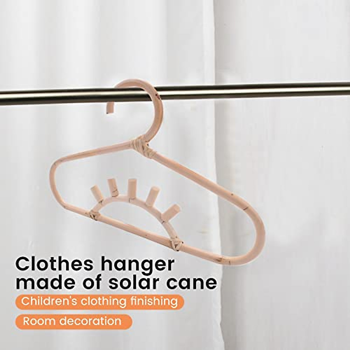 Yothfly Clothes Hanger Kids Garments Organizer Rack Children Hanger Kids Room Decoration Hanger for Clothes,
