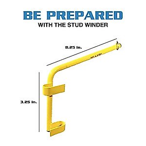 Angel Guard Spool Tools Stud Winder - The Easy to Install, Portable, All Steel Spool Holder Wire Dispenser for Fast Load Dispensing of Wire Reels, Coils, Cables, & More - Holds Up To 100 Pounds