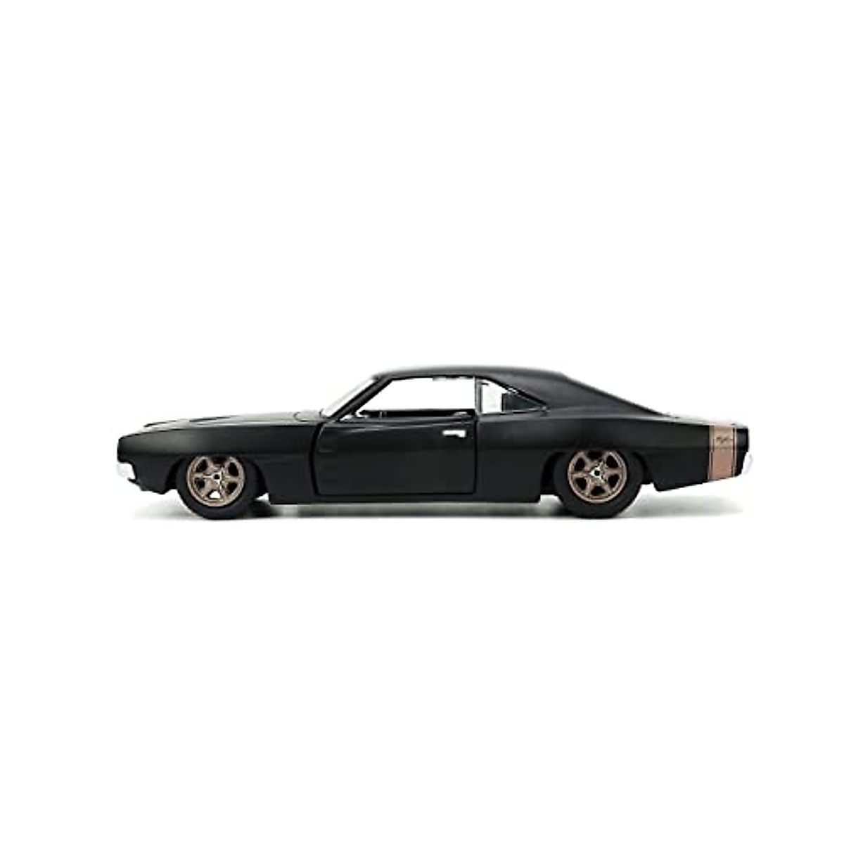 Fast & Furious 1:32 Dom's Dodge Charger & 1968 Dodge Charger Widebody Die-cast Car Twin Pack, Toys for Kids and Adults