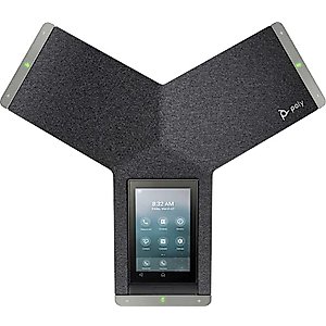 Poly - Trio C60 IP Conference Phone (Polycom) - Smart Conference Phone for Any Meeting Space - 5" Color Touch Display - Works with Teams, Zoom & More