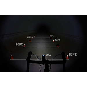 Lumina 900 Boost Front Bike Light Sabre 80 Rear Bike Light Combo Pack, Black, 900 Lumens Front / 80 Lumens Rear