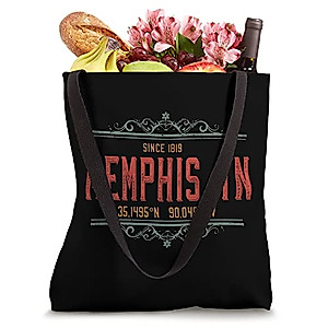 Vintage Memphis Tennessee Novelty Souvenir Tote Bag