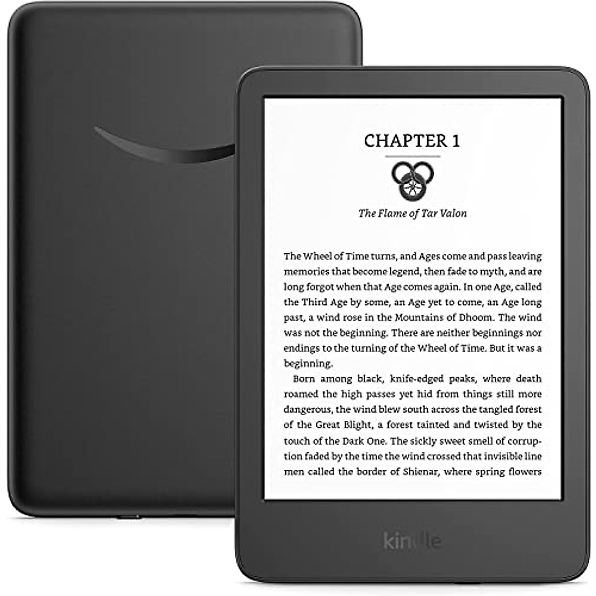 All-new Kindle (2022 release) – The lightest and most compact Kindle, now with a 6” 300 ppi high-resolution display, and 2x the storage - Black + 3 Months Free Kindle Unlimited (with auto-renewal)