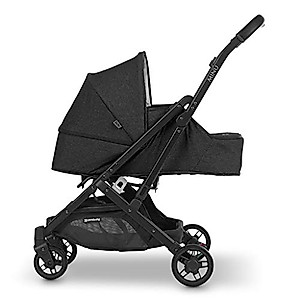 MINU Stroller/from Birth Kit - Jake (Black Melange/Carbon/Black Leather)
